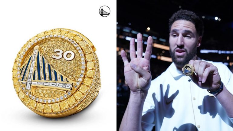 How Much is an NBA Championship Ring Worth? Warriors Reveal 16-Carat ...