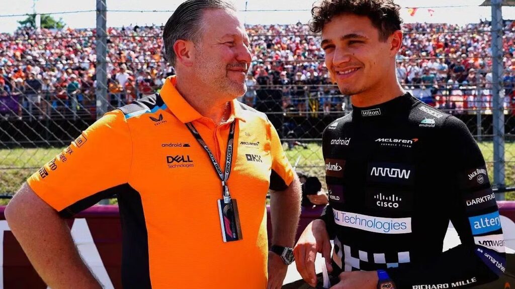 3 Years After Daniel Ricciardo Bet, Zak Brown Honors Lando Norris With ...
