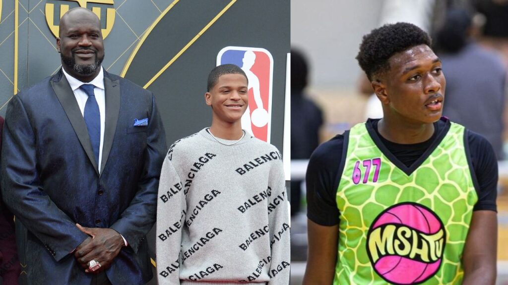 Shaquille O'Neal's Son Shaqir Hypes Cousin Jarett Harris' Impressive ...