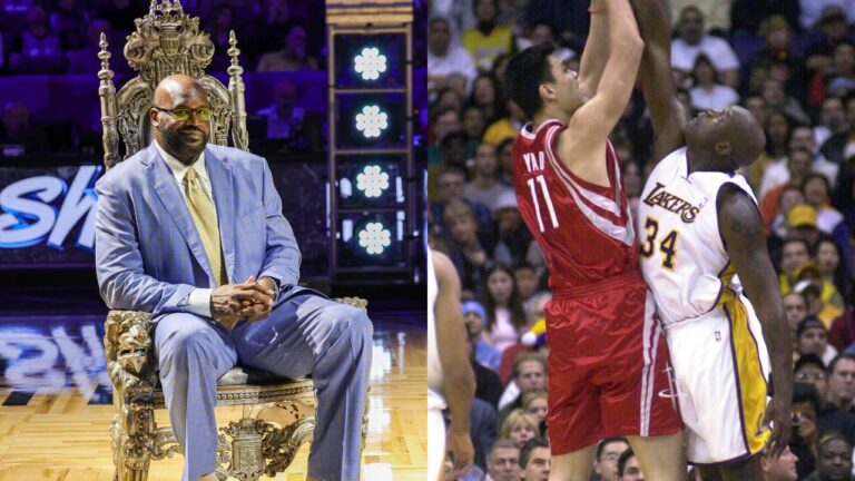 Shaquille O’Neal Recalls His Dominance Against Yao Ming with 10 Dunks ...
