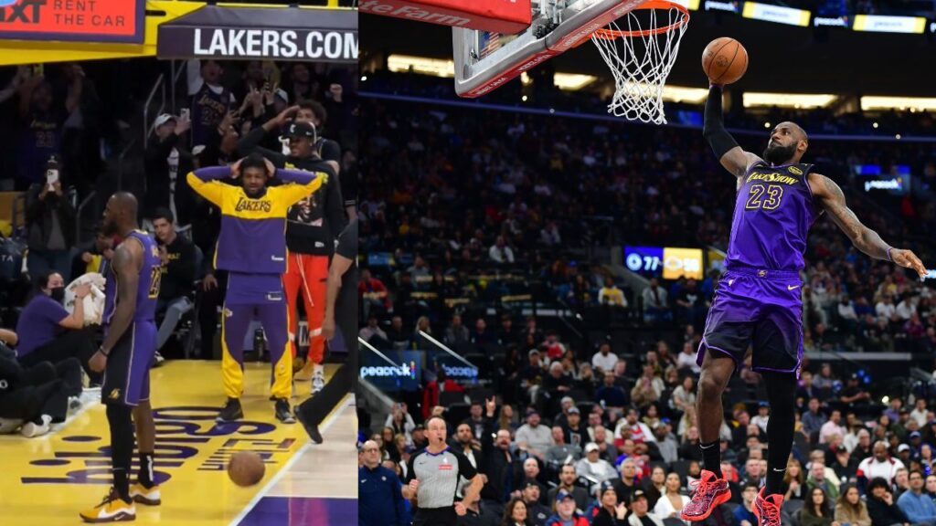 WATCH: LeBron James Leaves Son Bronny Stunned With Alley-Oop Poster ...