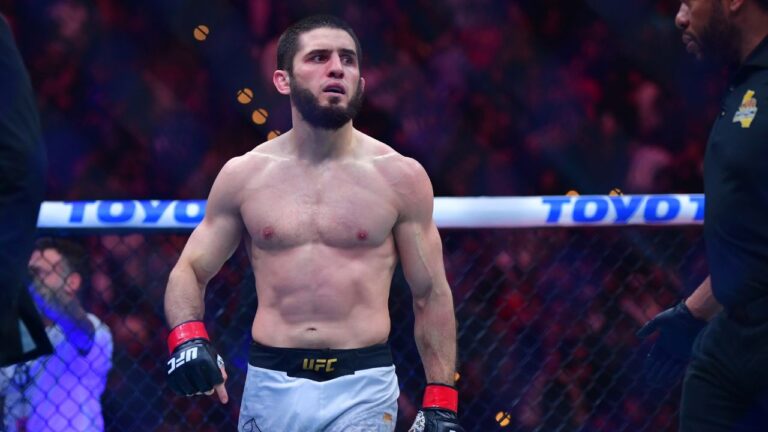 UFC Champ Islam Makhachev Meets the First Kid Sent to Dagestan for 2-3 ...
