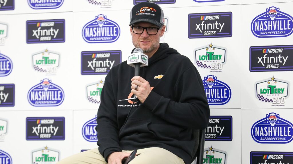 Dale Earnhardt Jr. All in on Newest Trend of NASCAR Drivers Celebrating ...