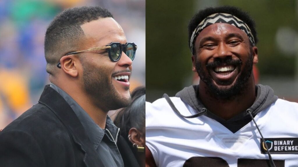 “It’s Time to Get Him a Ring”: Aaron Donald Reacts to Myles Garrett ...